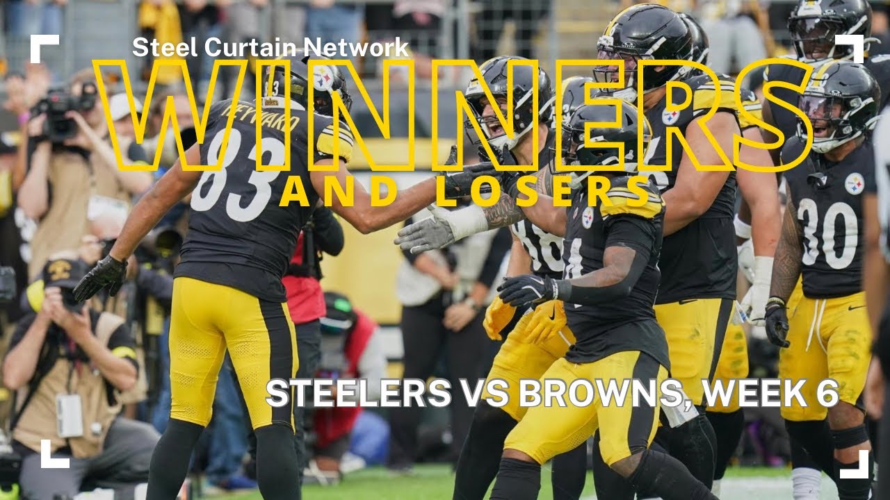 Let's Ride: Winners and Losers after the Steelers 23-9 win over the ...