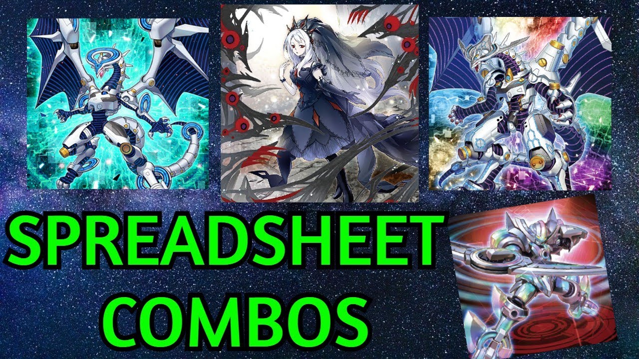 Spreadsheet Combos Post CYAC FEAT. Branded/Mathmech/ETC - YouTube