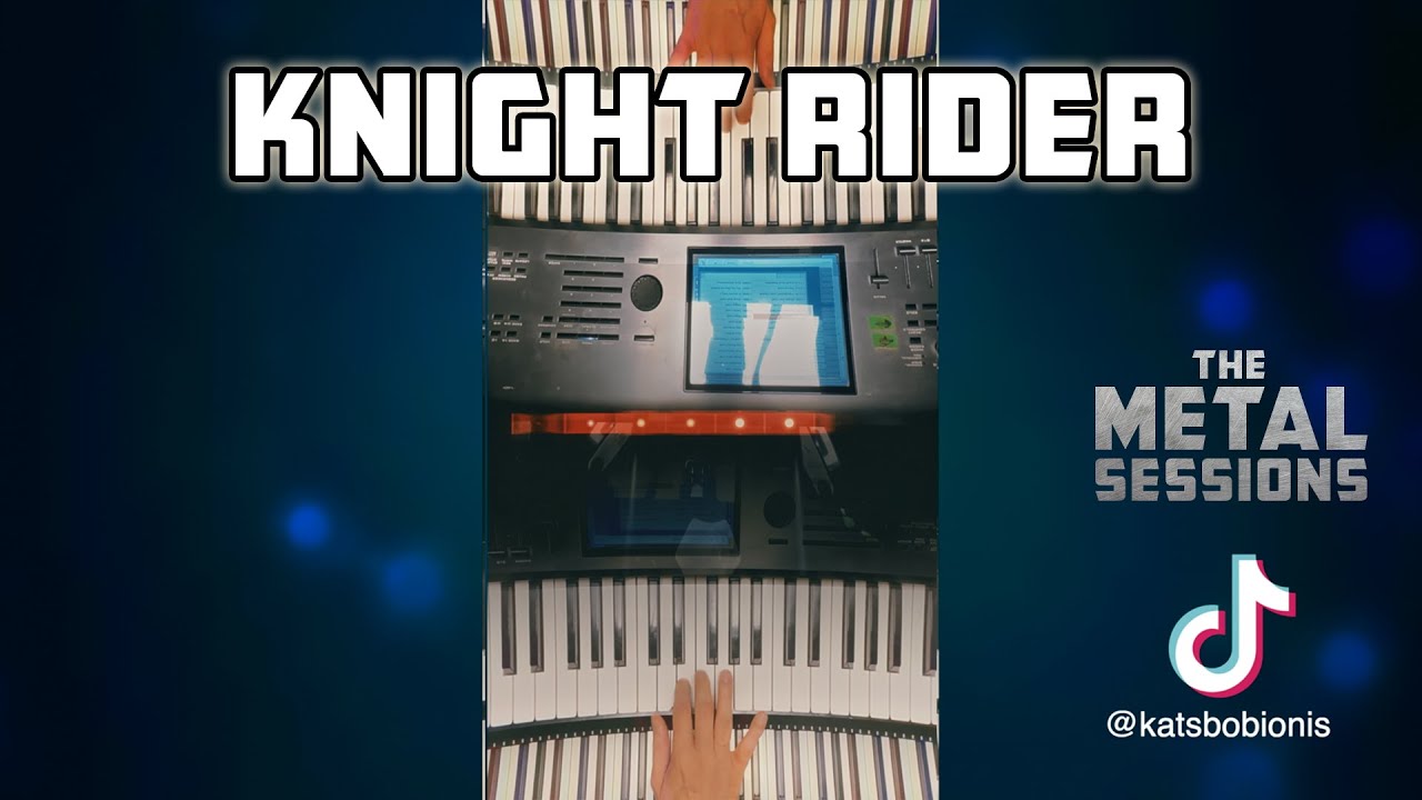 KNIGHT RIDER - The Metal Sessions by Bob Katsionis - YouTube