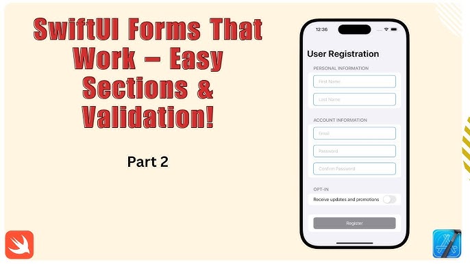 Form Swiftui Youtube SwiftUI Weekly Issue #144 By Majid Jabrayilov
