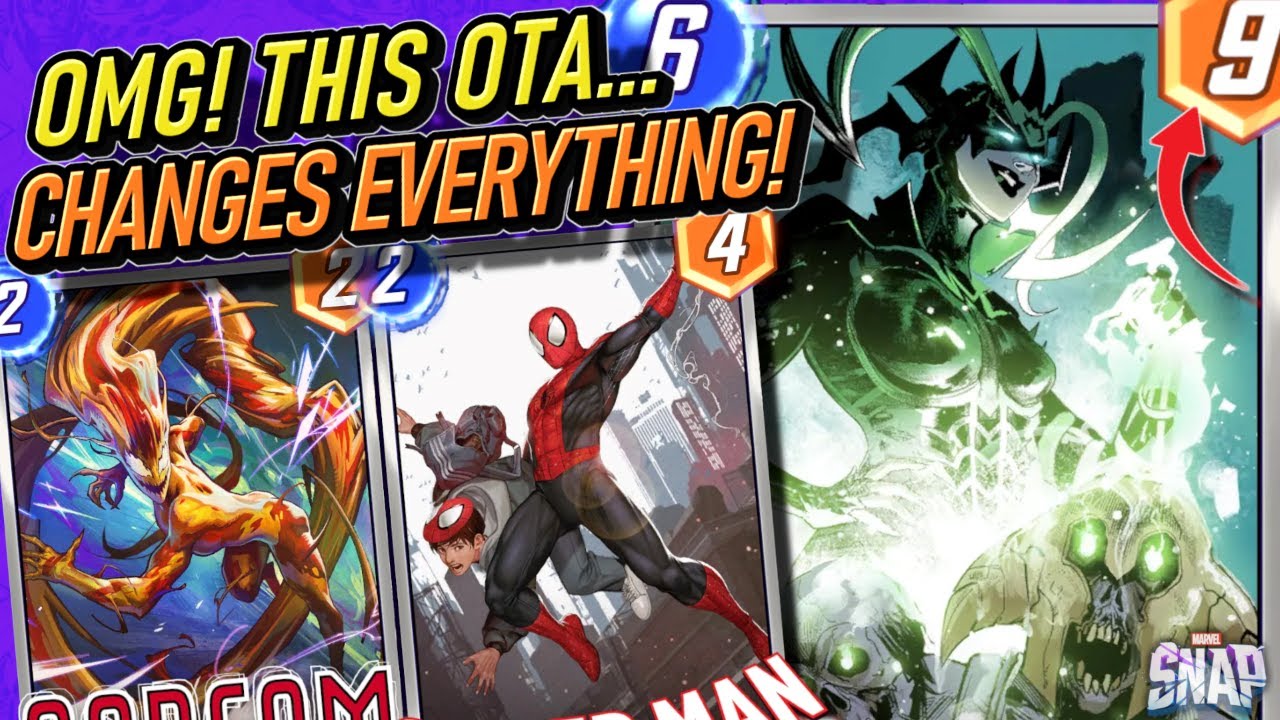 OTA Breakdown! Tier and Ratings Updated for ALL Changed Cards - Marvel ...