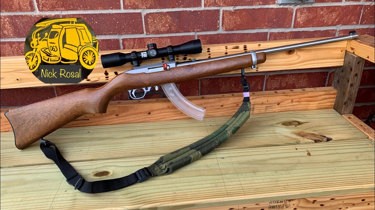 Ruger 10/22 Stainless Steel Rifle Reviews ( Year 2020 ) - YouTube