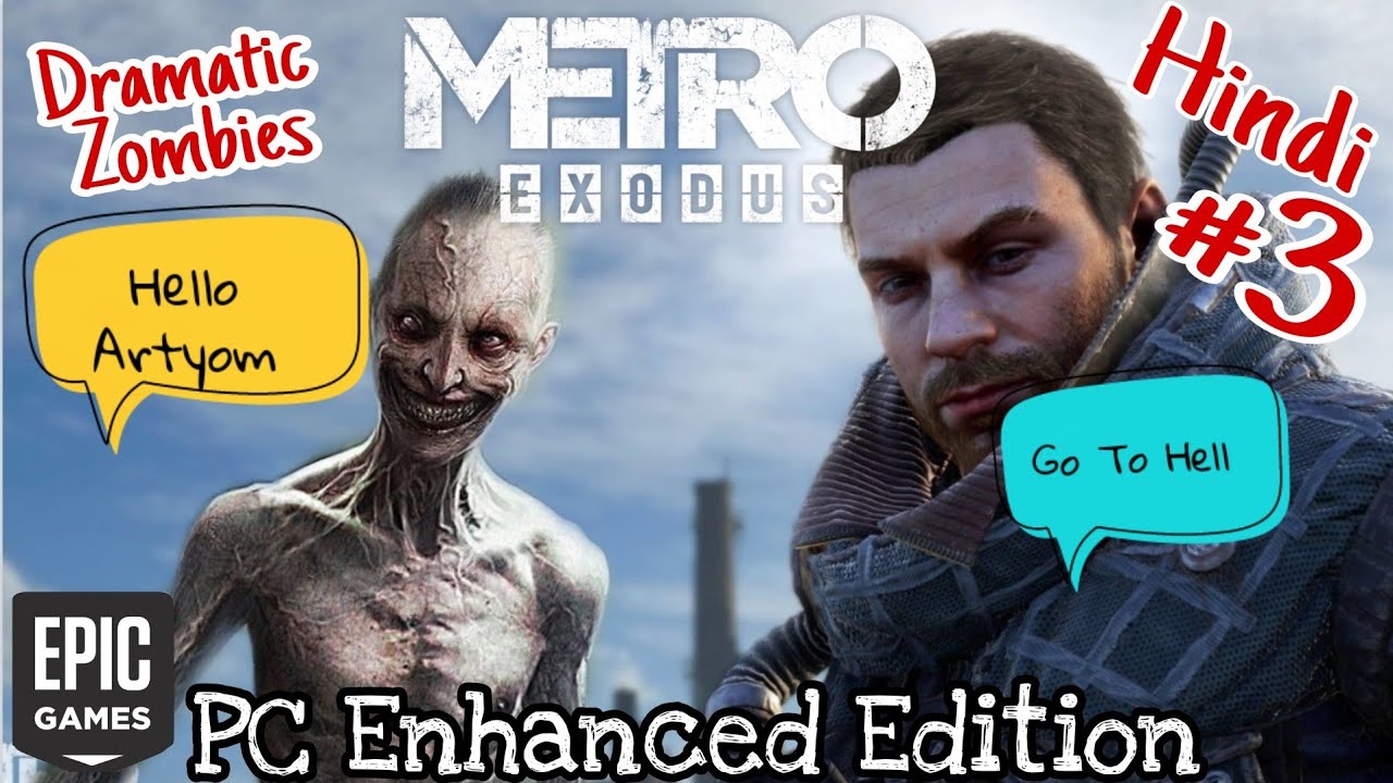 Metro Exodus | Part-3 | Killing Funny Zombies | In Hindi | #metroexodus ...
