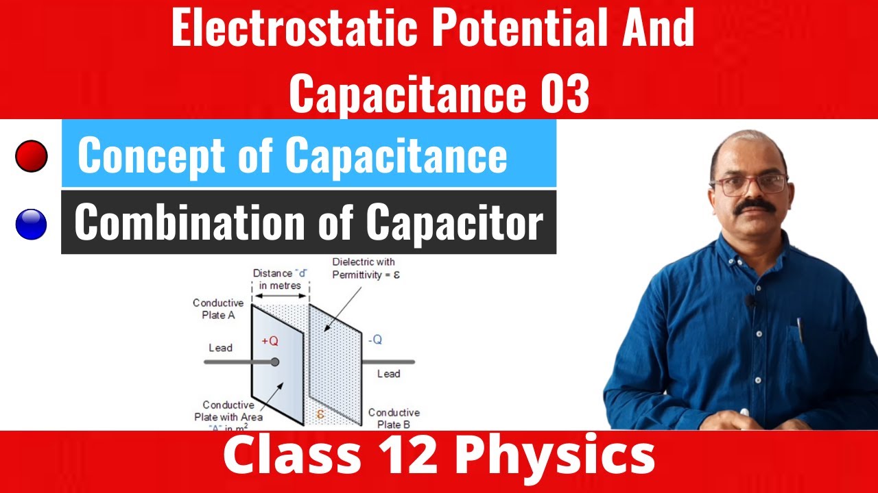 Electrostatic Potential and Capacitance 03 :Concept of Capacitance ...