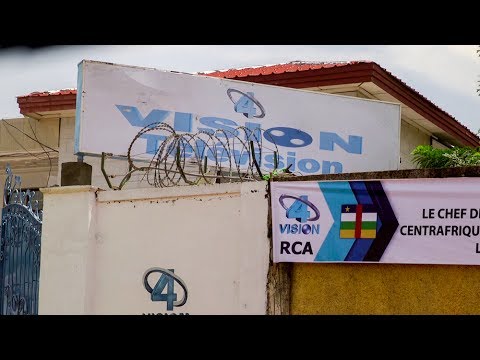 Vision 4: Une nouvelle télévision en Centrafrique - YouTube