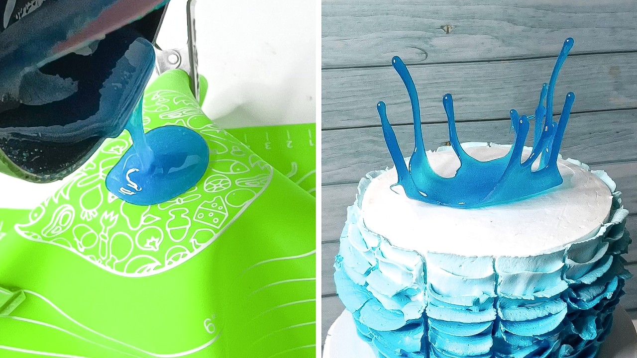 SUGAR SAIL DECORATION | ISOMALT SUGAR ART | CAKE DESIGN - YouTube