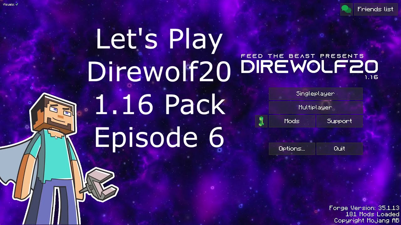Let's Play Direwolf20 1 16 Pack Episode 6 - YouTube