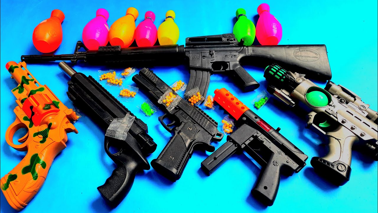 LMG - Machine gun - Airsoft Gun - Rocket launcher - Toy Gun - AKM ...