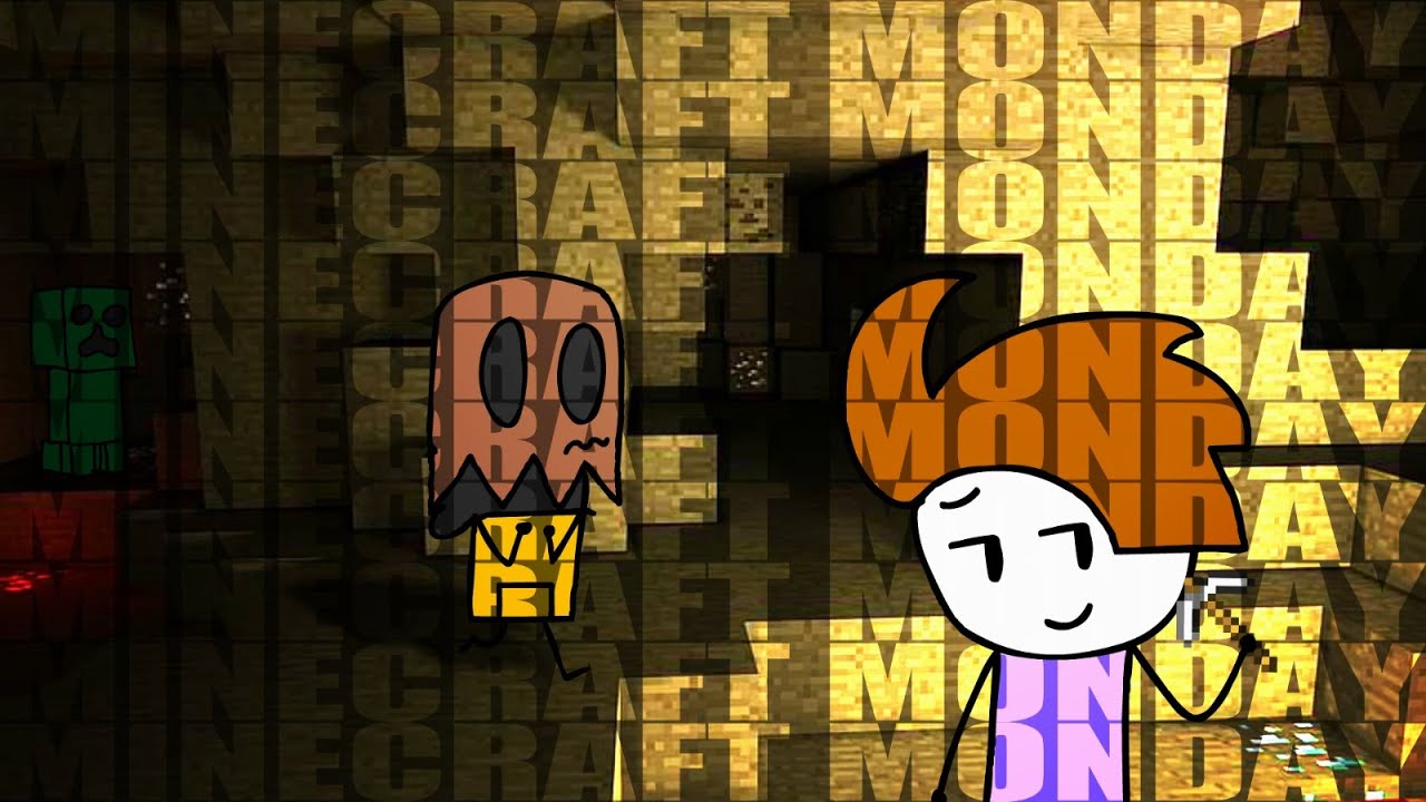 Off Camera Mining| Minecraft Mondays #2 | (Ft. ATMO) - YouTube