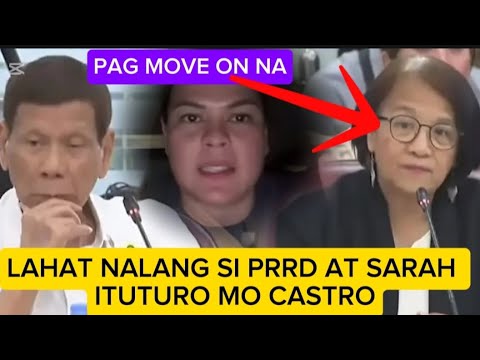 CONG. CASTRO PINAPUTUKAN NG BARIL PRRD ANG SALARIN?#pilipinas #news # ...