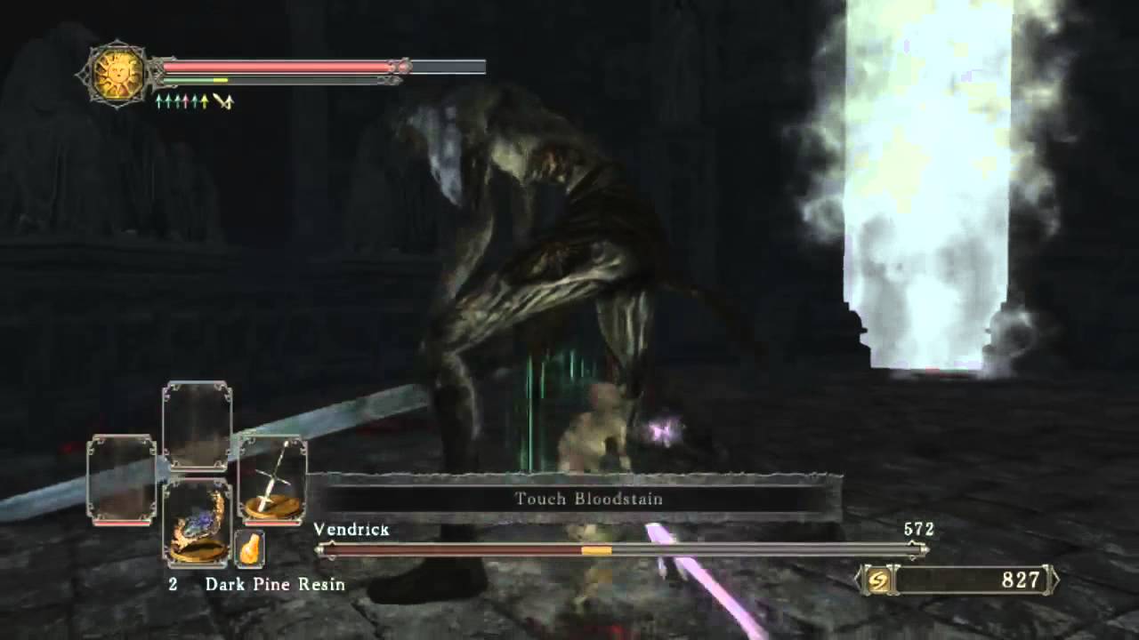 Dark Souls 2 - King Vendrick kill - YouTube
