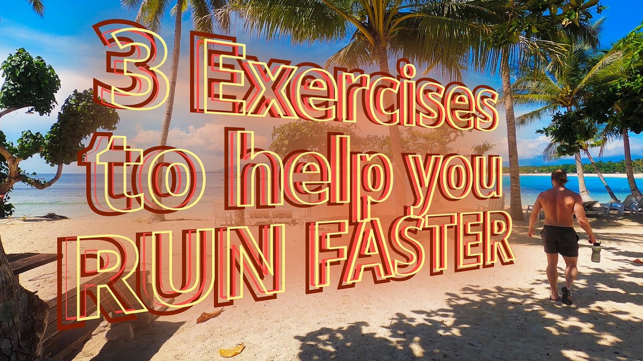 3 EXERCISES to help you RUN FASTER! - YouTube