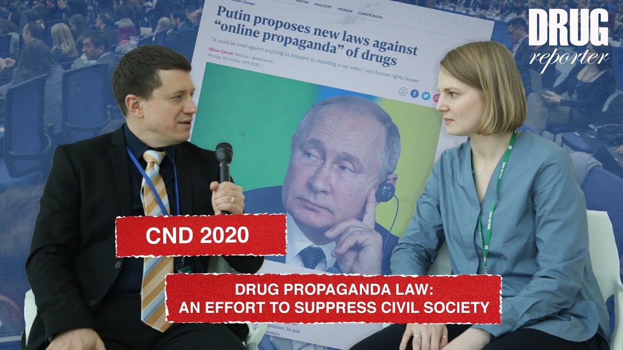 Drug Propaganda Law: An Effort to Suppress Civil Society - CND 2020 ...