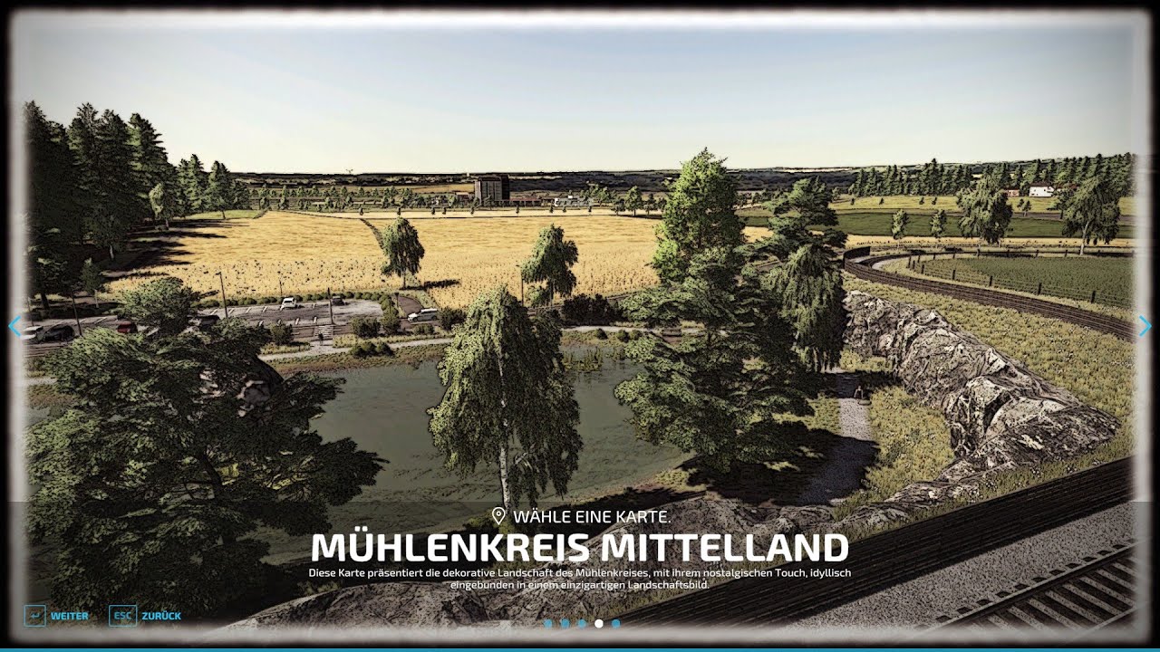 LS22 MAP-MOD BEGUTACHTUNG #031 | MAP MÜHLENKREIS MITTELLAND | Karte mit ...
