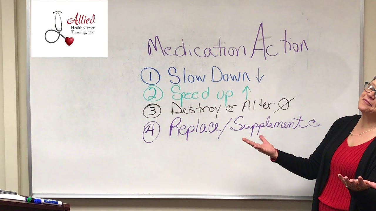 CMA Medication Action - YouTube