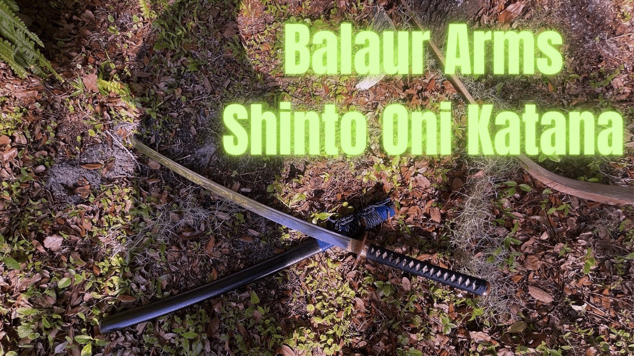 Balaur Arms Shinto Oni Katana Reveal | Kult of Athena - YouTube