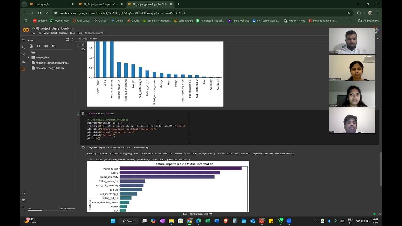 Feature Engineering Project Presentation UNT - YouTube