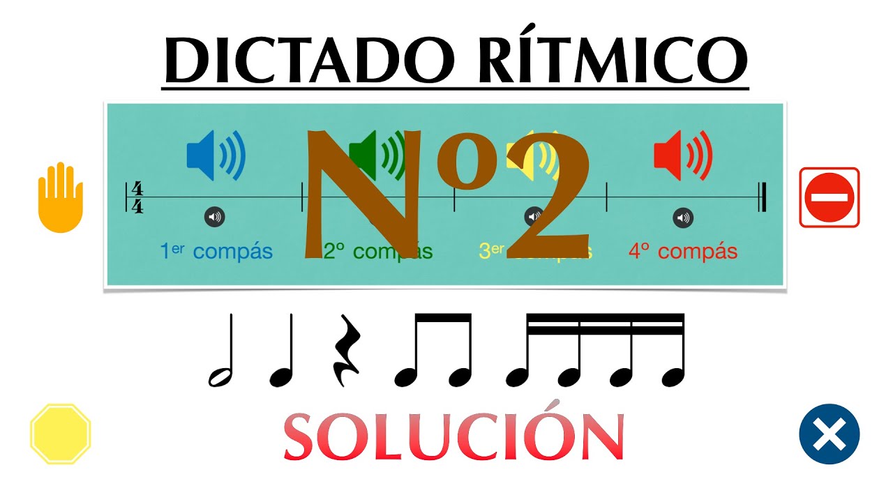 Dictado rítmico nº2: Semicorcheas. - YouTube