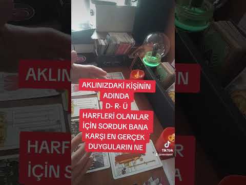 AKLINIZDAKİ KİŞİNİN ADINDA D- R- Ü HARFİ OLANLAR İÇİN SORDUK BANA  DUYGULARIN DÜŞÜNCELERİN NEDİR