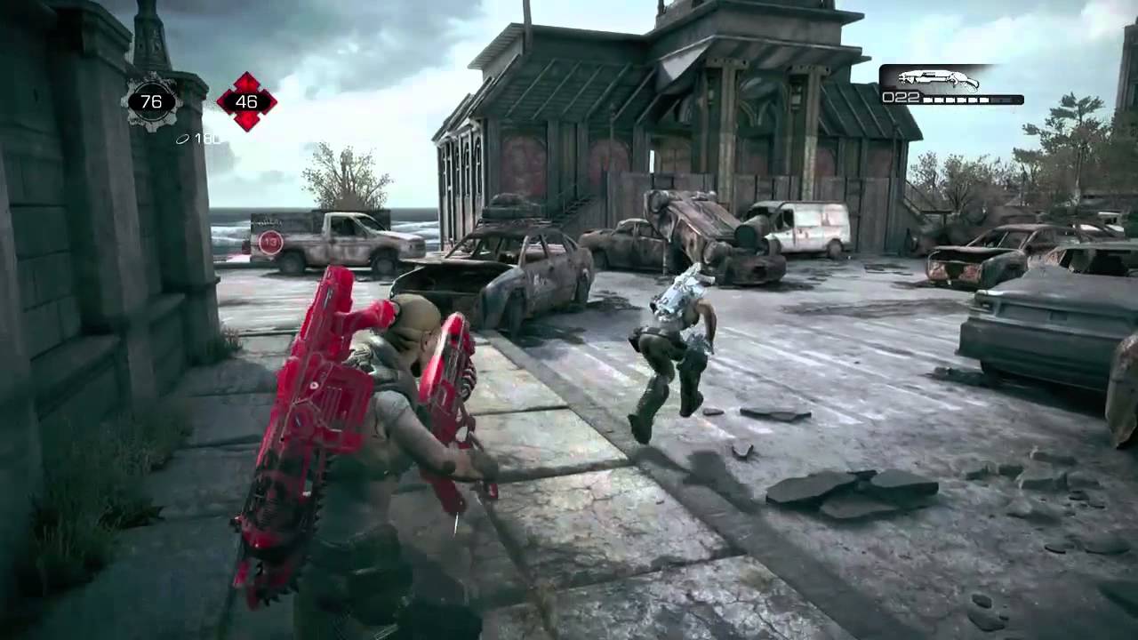 Gears of War Ultimate Edition - Gridlock KOTH [OraNge PoV] - YouTube