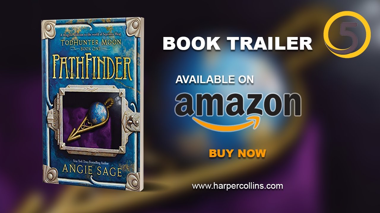 TodHunter Moon Book 1 Pathfinder by Angie Sage Official Book Trailer ...