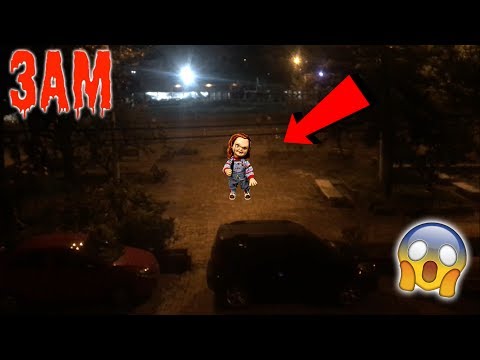 (CHUCKY BREAKS INTO MY HOUSE) CHUCKY DOLL COMES TO MY HOUSE AT 3:00 AM!! SO SCARY OMG!!
