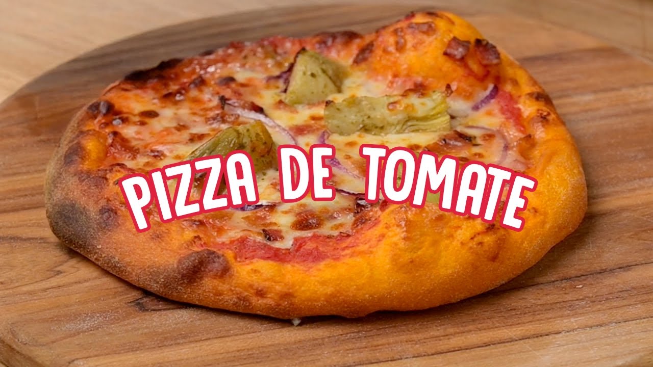 Pizza de tomate - YouTube