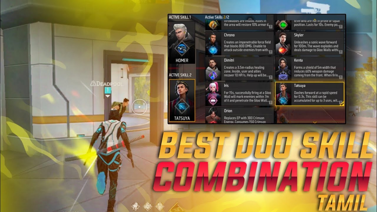 Duo skill combination for cs rank push tamil|Duo skill cs rank push ...