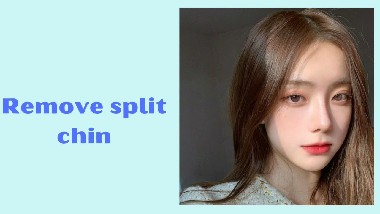 Remove split chin; to get a slim and oval face | subliminal audio ...