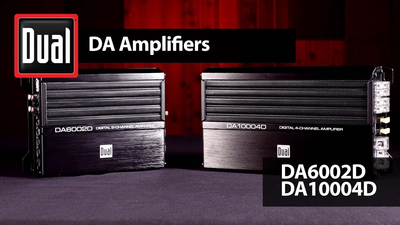 DA10004 and DA6002 Amplifier Series - YouTube