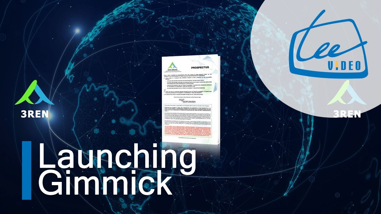 3REN Berhad IPO Prospectus Launching Gimmick Video - YouTube