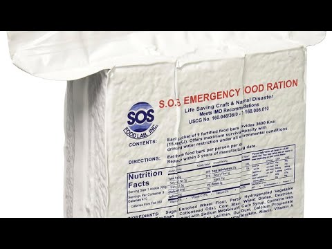 SOS Emergency Ration Bar - YouTube