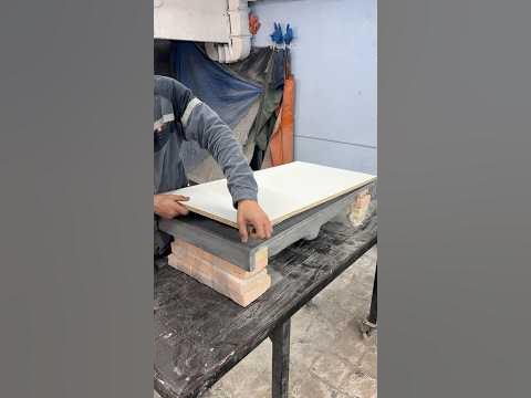 Раковина 1000/500. Распалубка изделия #бетон #мастеркласс #раковина ...