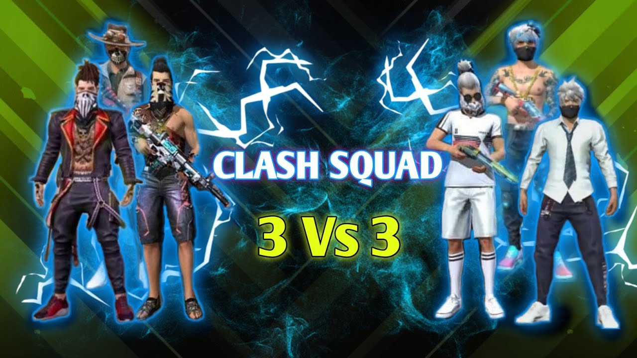 Custom 3Vs3| Pro Squad Custom Gameplay | Garena Free Fire | - YouTube