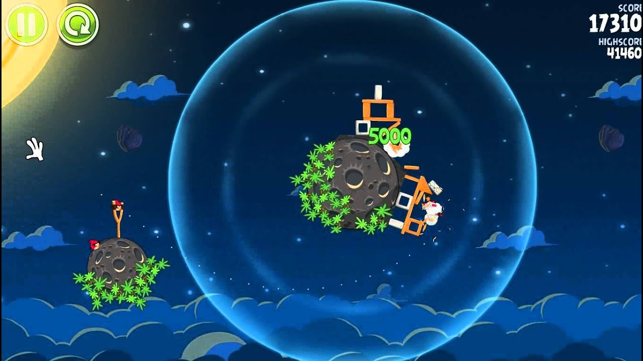 Angry Birds Space (Level 1_7) 3 stars - YouTube