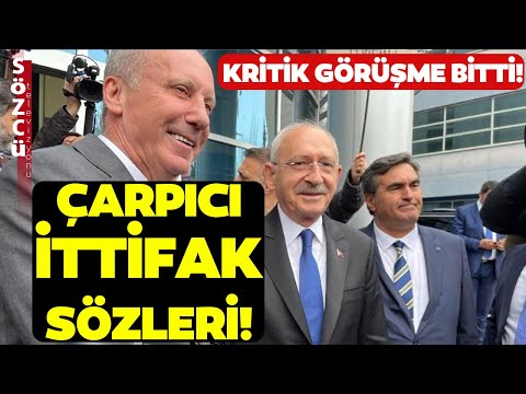 Muharrem İnce ve Kemal Kılıçdaroğlu'ndan Milyonların Beklediği Açıklama Geldi!