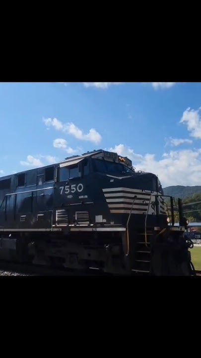 Tons of hornshows FT. NS 7550 Fouled RS5T ES44DC #norfolksouthern #train #hornshow #fyp - YouTube