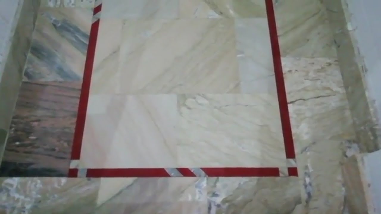 How to create Awesome Granite Border Floor Design - YouTube