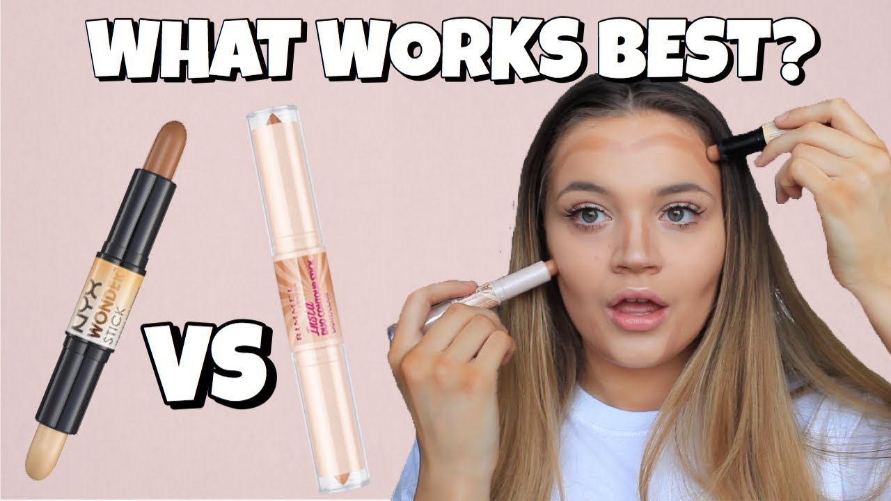 NYX VS RIMMEL CONTOUR STICKS! WHAT WORKS BEST? - YouTube