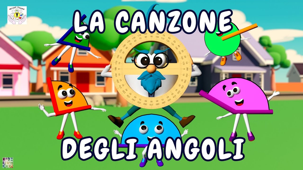 La canzone degli angoli | Maestra Simona (video animato) - YouTube