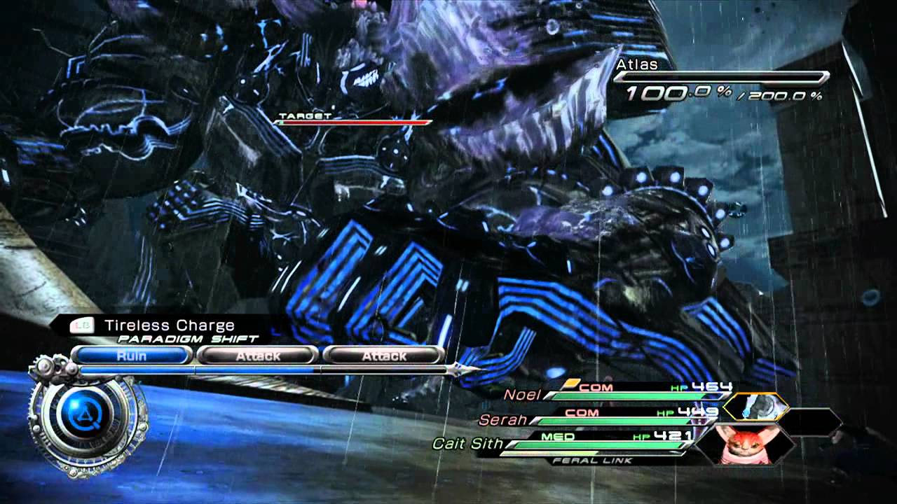 Final Fantasy 13-2 Tutorial for Atlas (Episode 2 Boss) - YouTube