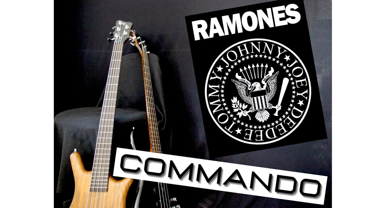 Ramones - Commando (Bass Cover with Tabs) - YouTube