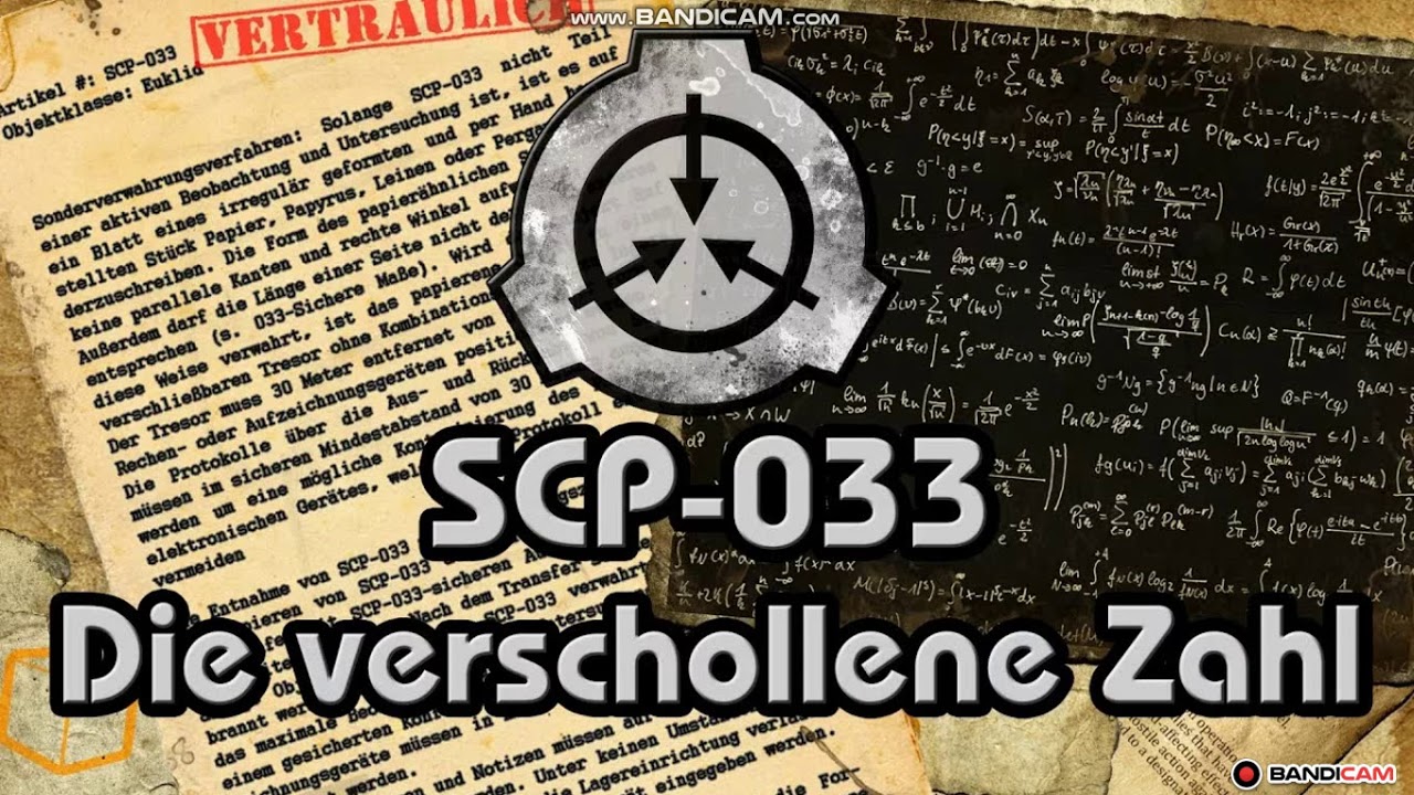 SCP-033 Неправельное число - YouTube