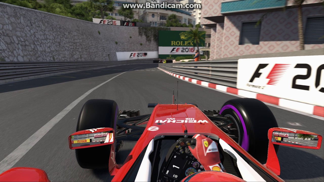 F1 2016 Ferrari SF16-H @Circuit de Monaco (Montecarlo), Onboard Lap T ...