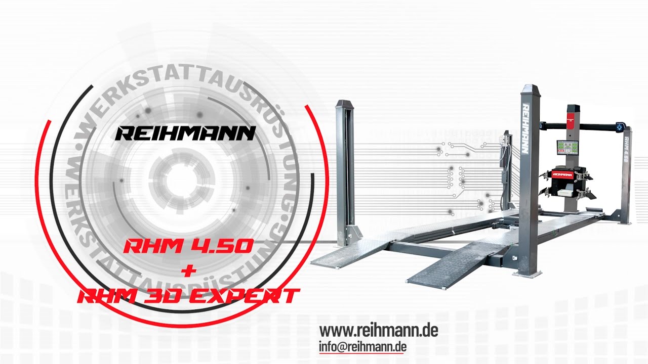 Elevator 4 coloane Reihmann RHM 4.50 + Aparat geometrie directie ...