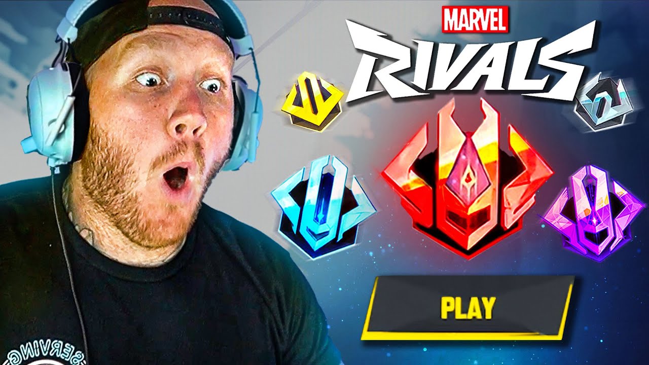 TIMTHETATMAN PLAYS RANKED MARVEL RIVALS FOR THE FIRST TIME - YouTube