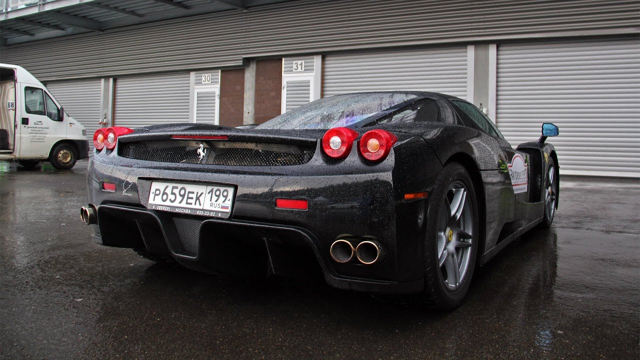 Ferrari Enzo w/ Fuchs exhaust!! LOUD SOUNDS!! - YouTube