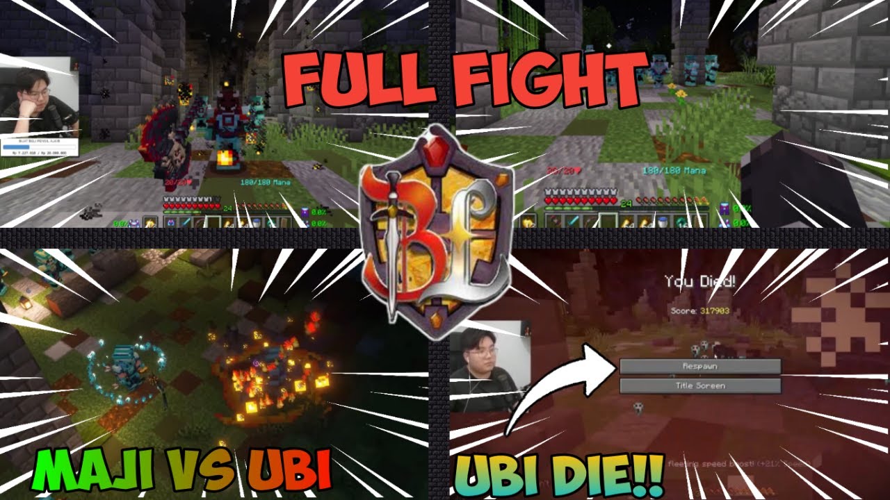 Ubi Vs Aliansi (Full Fight!!) | Minecraft | Brutal Legends | Indonesia | - YouTube