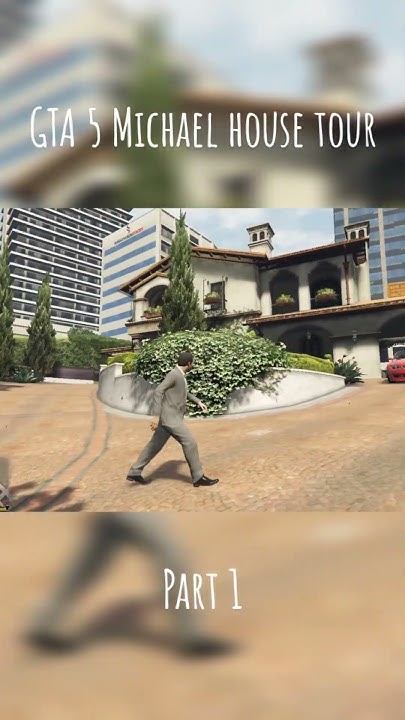 GTA 5 | Michael house tour | Part 1 | GTA V #gta #gtaoffline #gtaonlne ...