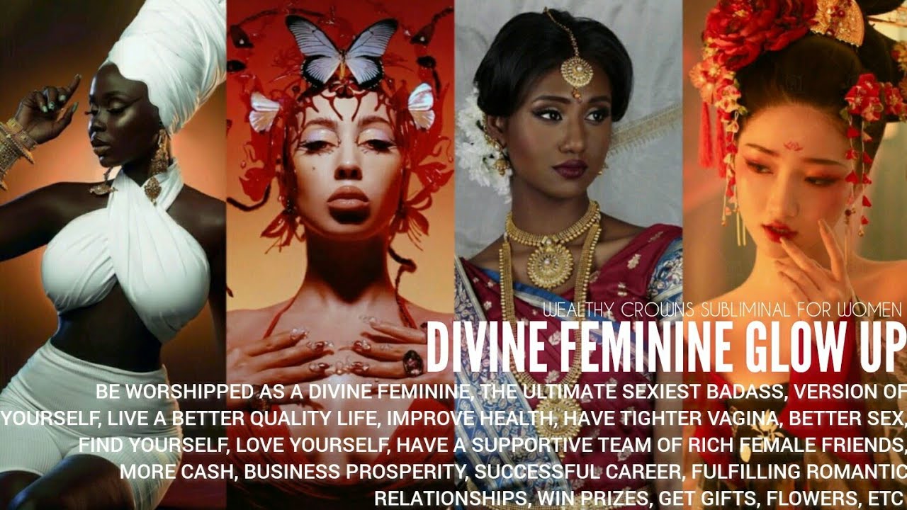 (calm vers) Divine feminine glow up ☆ Unisex subliminal - YouTube